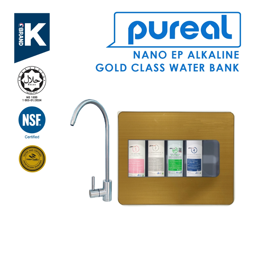 (JAKIM HALAL) Pureal Picogram Nano Alkaline Antioxidant Water Purifier ...