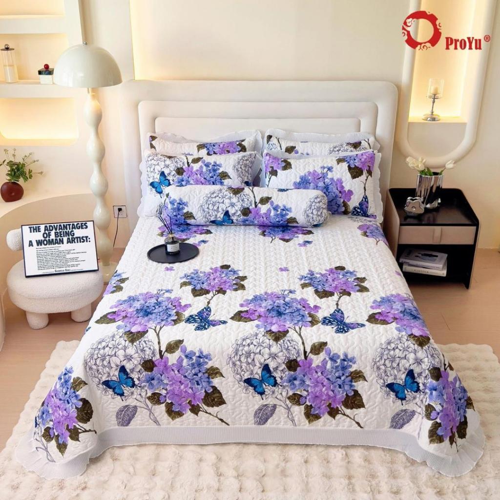 HIGH QUALIUTY COTTON PROYU CADAR ROPOL 3IN1 PATCHWORK SET KING & QUEEN ...