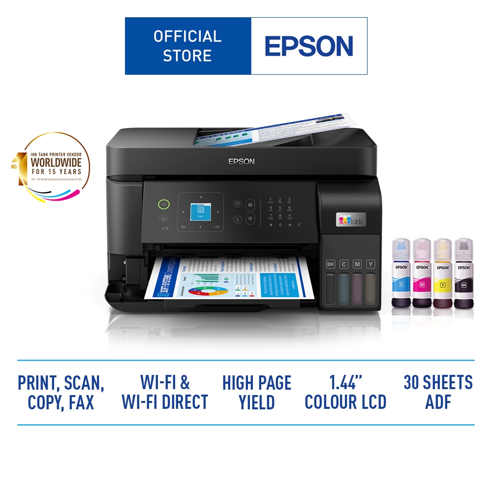 Epson EcoTank L5590 Wireless All-in-One Ink Tank A4 Printer | Shopee ...