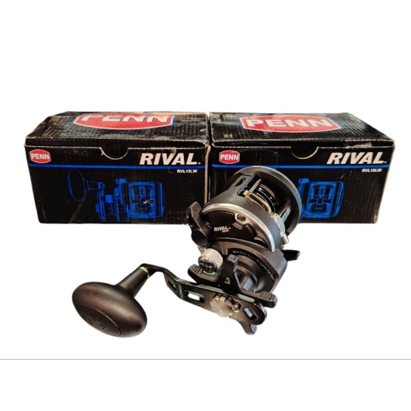 PENN RIVAL RIV15LW OVERHEAD DRUM FHISING REEL (Right Handle) | Shopee ...