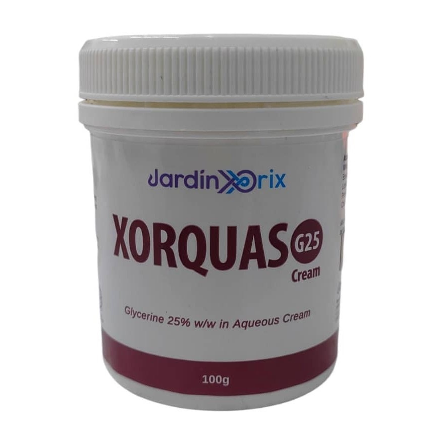 XORQUAS G25 GLYCERIN 25% IN AQUEOUS CREAM 100G | Shopee Malaysia