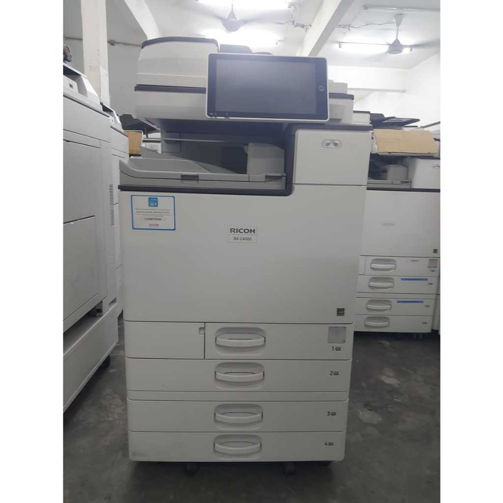 RICOH IMC 4500 RECOND MULTIFUNCTION PRINTER COPIER | Shopee Malaysia
