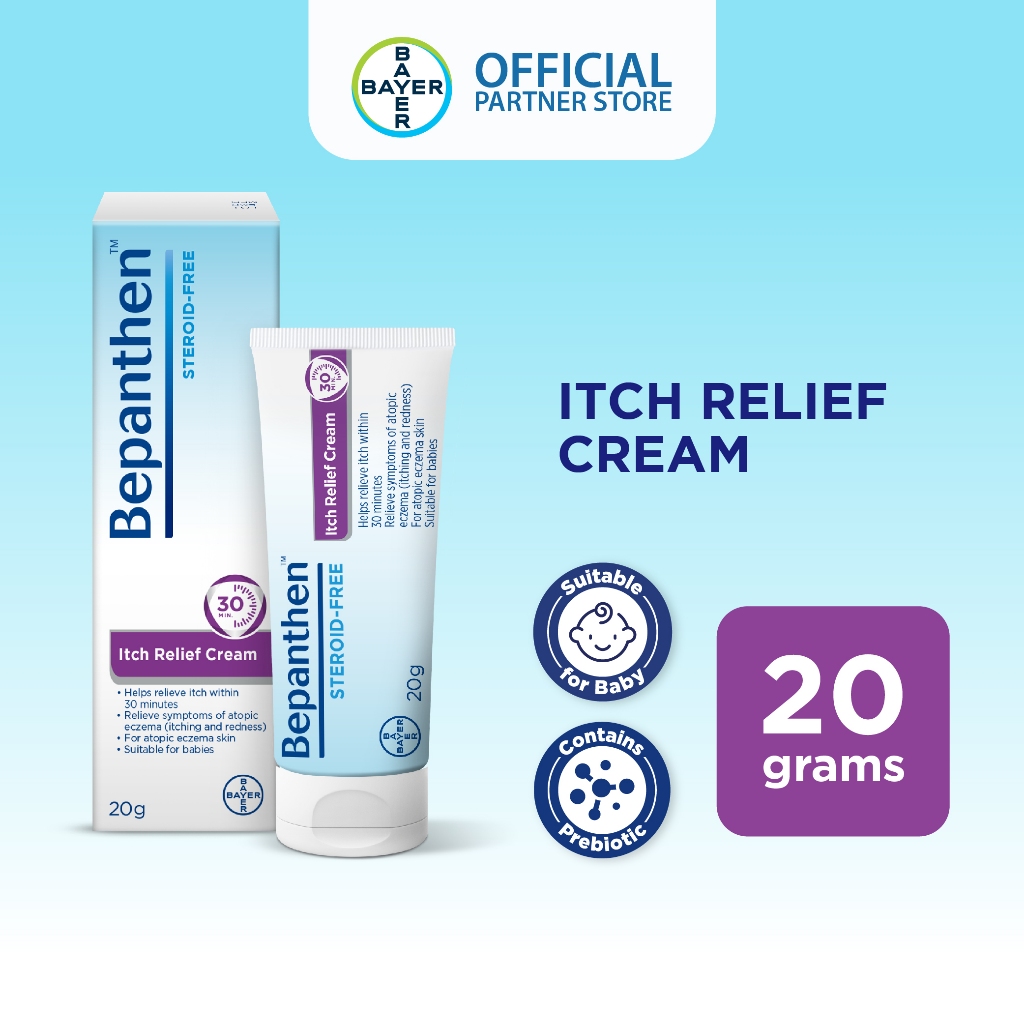 Bepanthen Itch Relief Cream (20g) | Shopee Malaysia