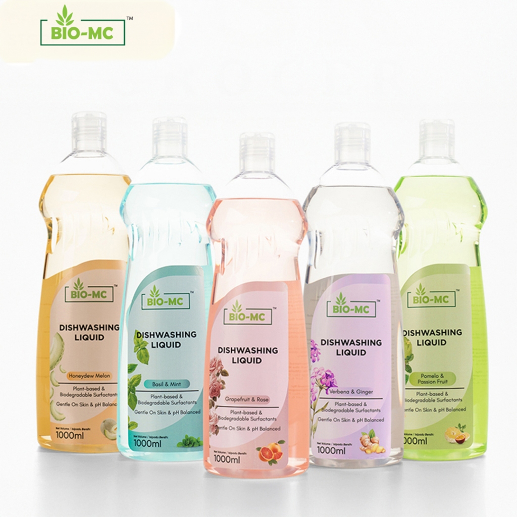 BIO-MC Dishwashing Liquid 1000ml Eco & Hand Friendly Powerful Dishwashing Cleaning | Shopee Malaysia