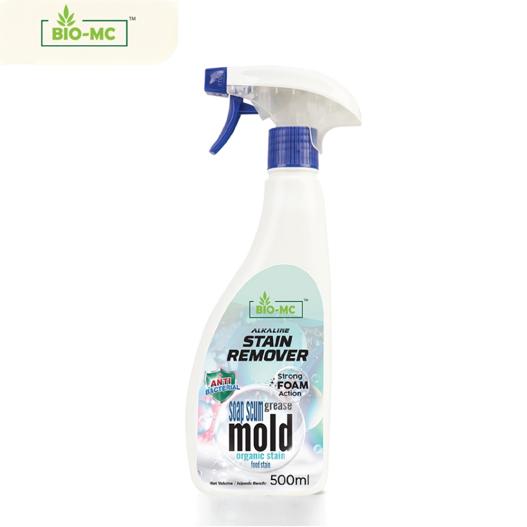 BIO-MC Alkaline Stain Remover 500ml for Mold On Surface (Tiles, Metal ...