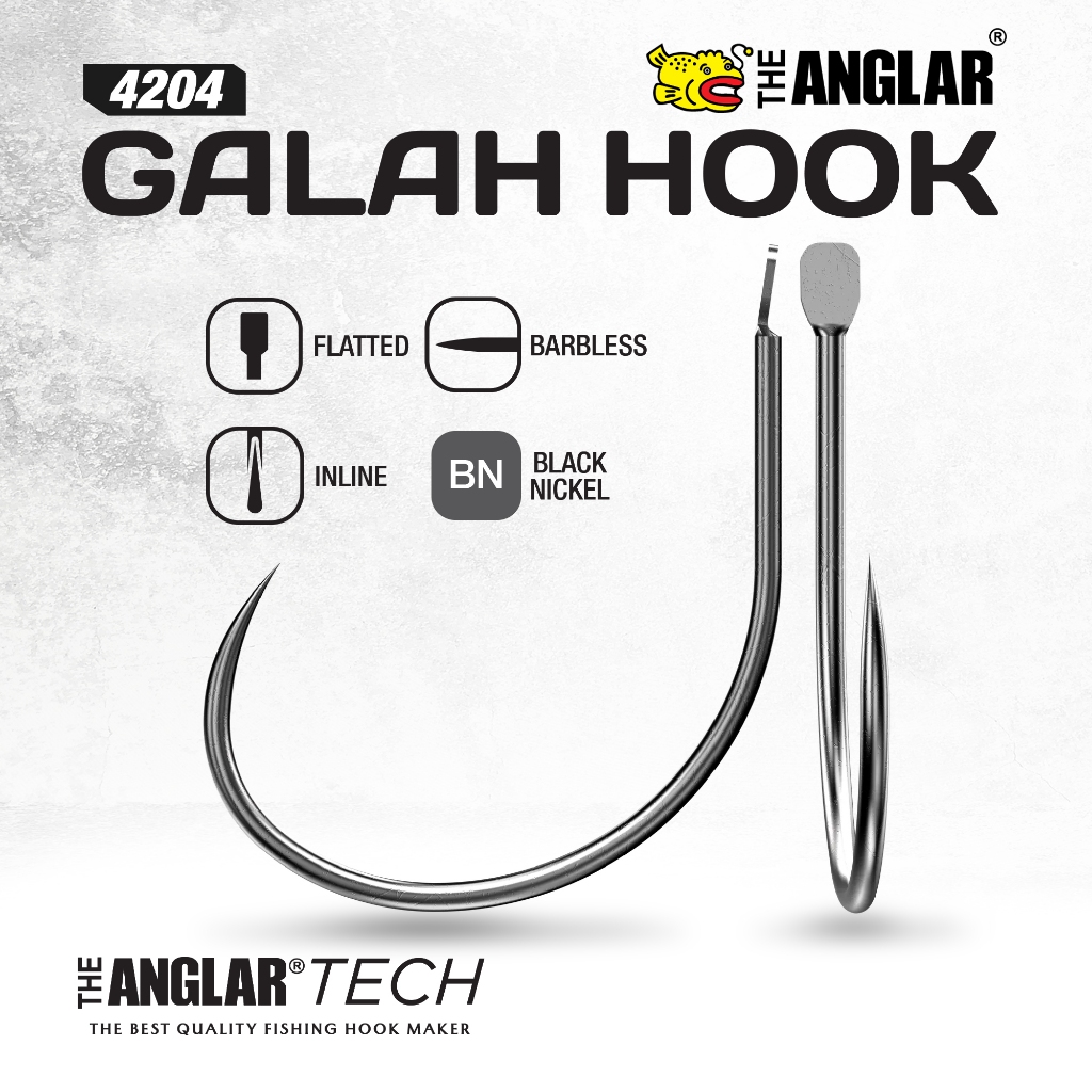 THE ANGLAR - GALAH HOOK-4204 UDANG GALAH-MATA KAIL UDANG-PRAWN FISHING ...