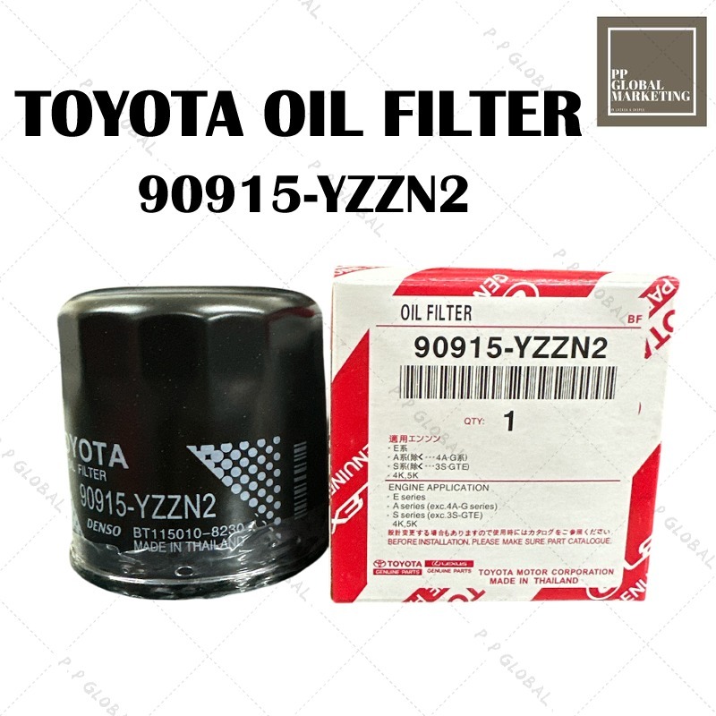 TOYOTA OIL FILTER | 90915-YZZN2 OIL FILTER | OIL FILTER | Shopee Malaysia