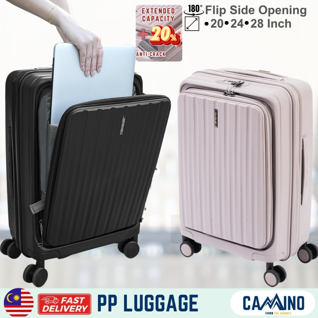 Durable Lightweight Luggage 20/24/28 inch Expandable Capacity TSA Lock ...