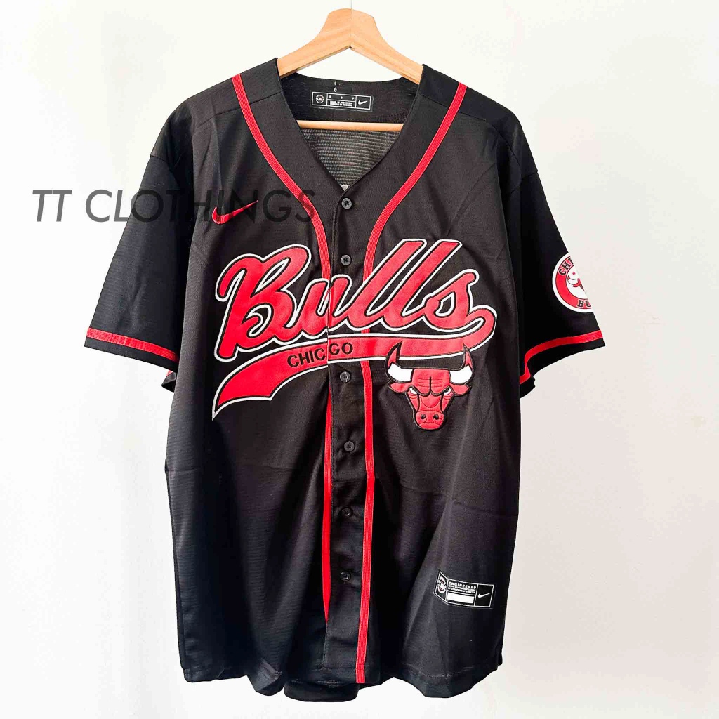Baseball MLB x NFL Collab Jersey Special Jersey JR Black American ...