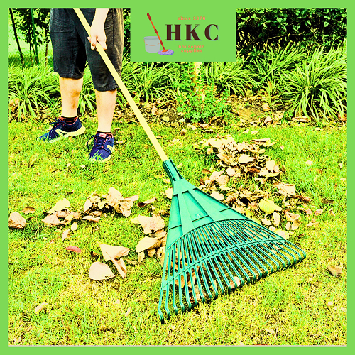Cakar Plastik PVC Grass Raker Garden Raker Plastic PVC Garden Lawn Rake ...