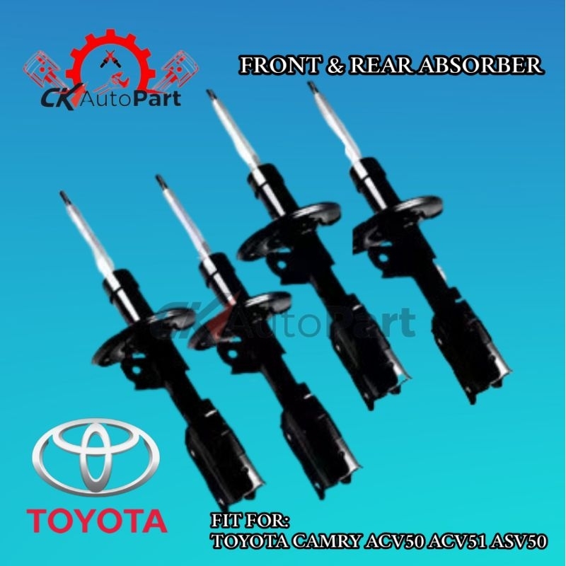 TOYOTA CAMRY ACV50 ACV51 ASV50 FRONT REAR ABSORBER 1 PAIR | Shopee Malaysia