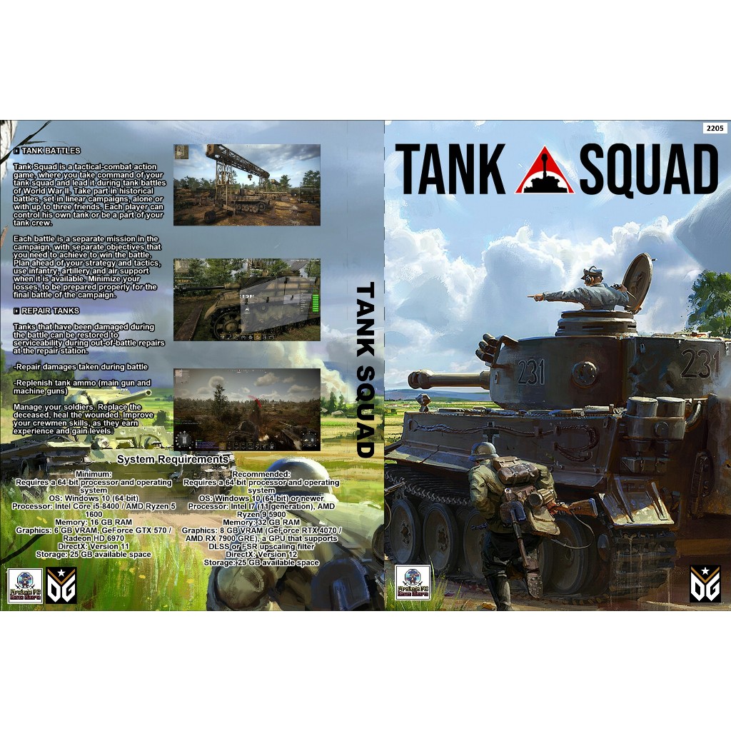 (PC DVD) Tank Squad | Shopee Malaysia