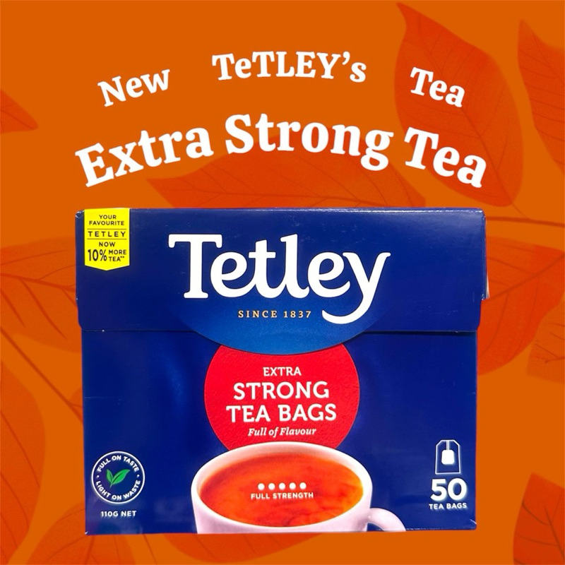 TETLEY’s_BLACK.TEA.EXTRA.STRONG_(50’s)_NEW 2025 | Shopee Malaysia