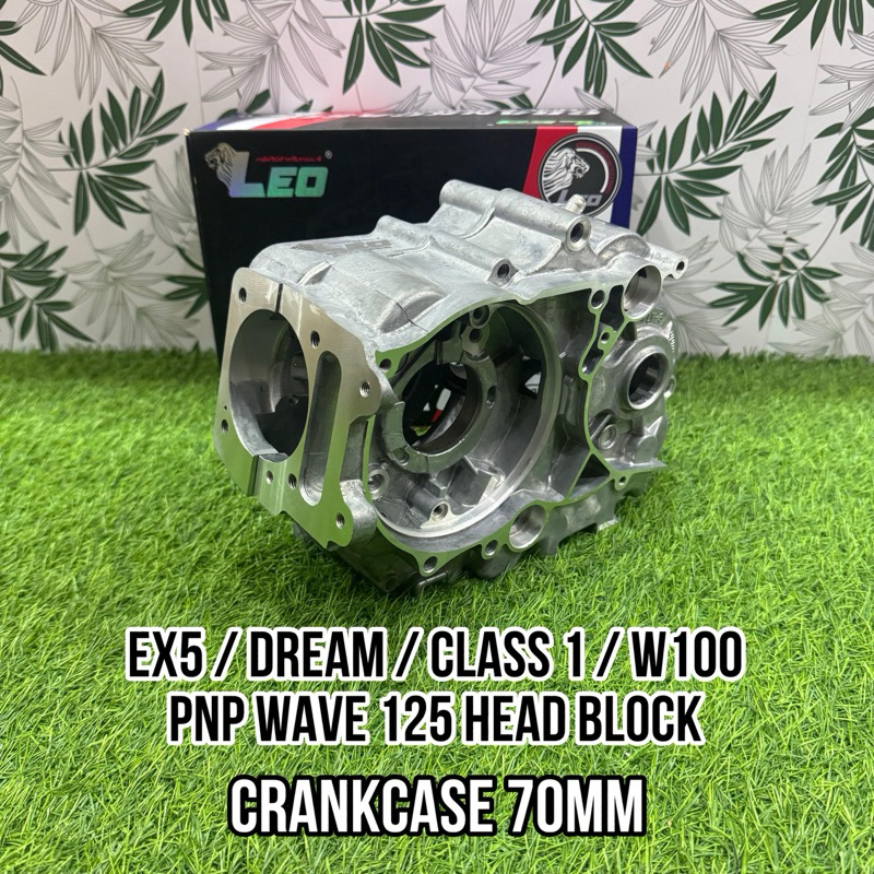 (70MM) (76MM) (LEO) EX5 CLASS CRANKCASE PNP WAVE125 HEAD BLOCK 70MM ...