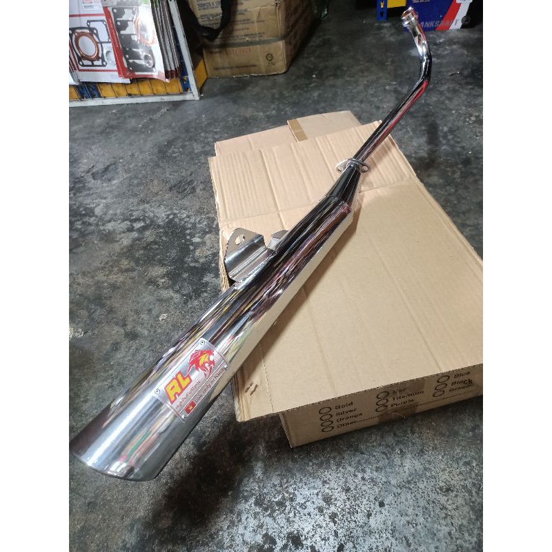 kriss1 kriss110 kriss-2 kriss-1 KRISS 110 RED LEO RACING EXHAUST PIPE EJOS | Shopee Malaysia
