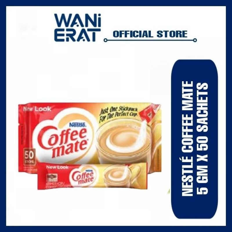 NESTLÉ COFFEE MATE SACHET 5GM X 50PCS | TRAVEL PACK CREAMER FOR COFFEE ...