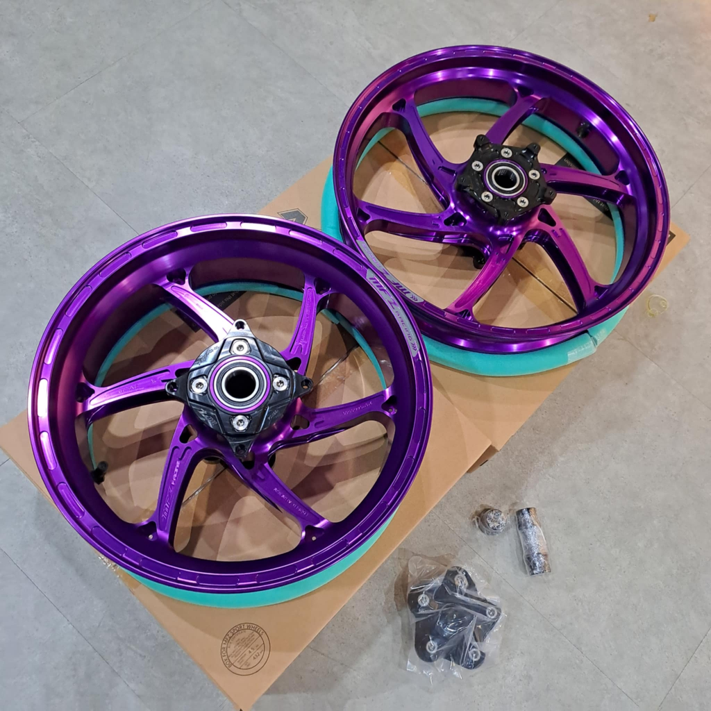 XADV 750 MFZ Racing sport rim forged aluminium rim Rear 5.0*15/ Front 3 ...