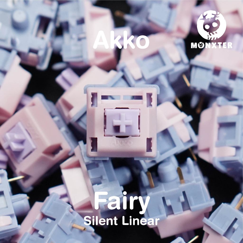 Akko Fairy Silent Linear Switch | Shopee Malaysia