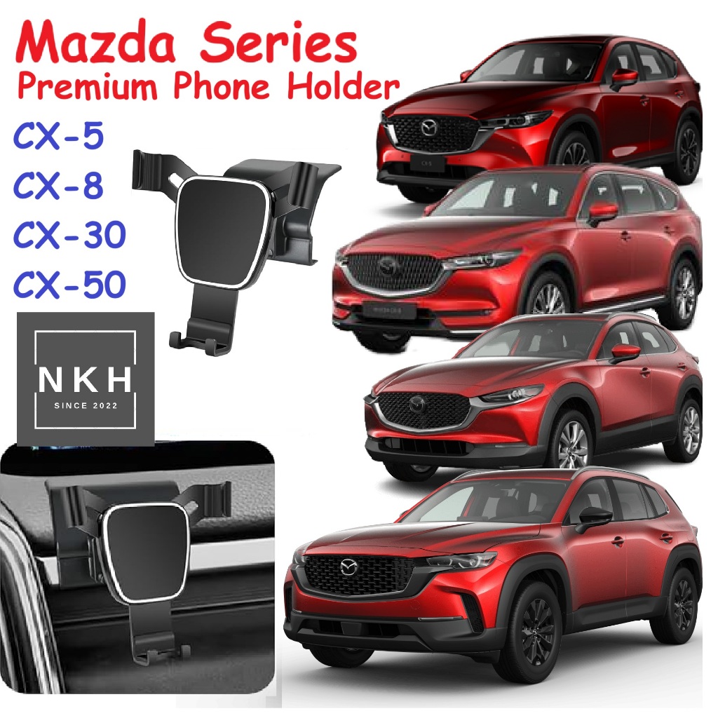 Mazda CX5 CX 5 CX8 CX 8 CX30 CX 30 CX50 CX 50 Phone Holder Accessories Pemegang Telefon Kereta ...