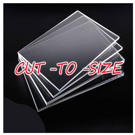 Acrylic Sheet Special Cut (2mm), Cut to size Transparent Acrylic Board ...