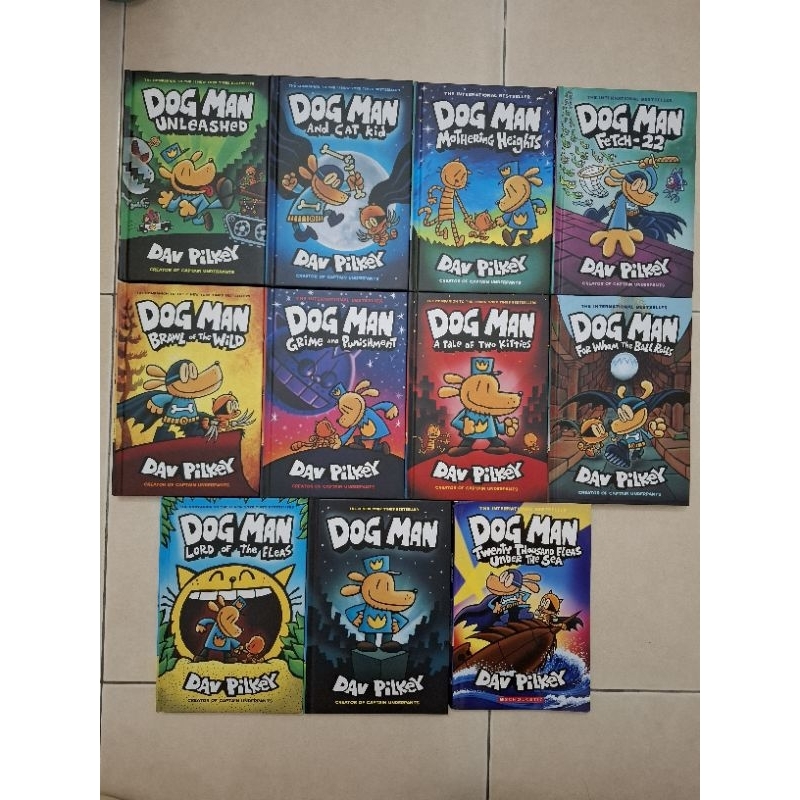 Dog Man Comics/Books (A Tale of Two Kitties) | Shopee Malaysia