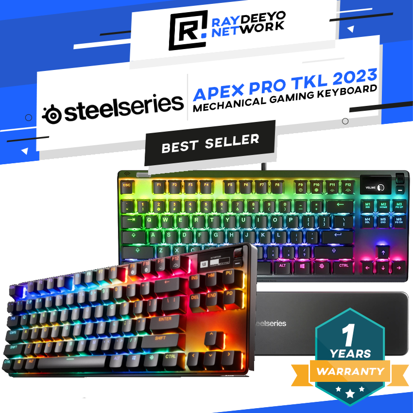 SteelSeries Apex Pro TKL 2023 - US Wired/ Wireless Omnipoint 2.0 ...