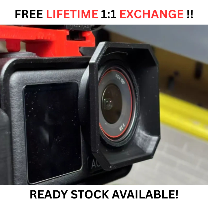 DJI Action 5 Pro Lens Anti Glare Anti Reflection [3D Print] | Shopee ...
