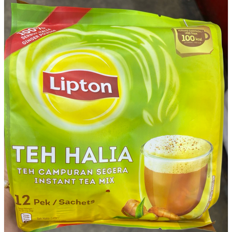 Lipton Milk Tea 3 in 1 Classic/ Matcha Green Tea/ Earl Grey/ Teh Tarik/ Teh Halia (12 sticks ...