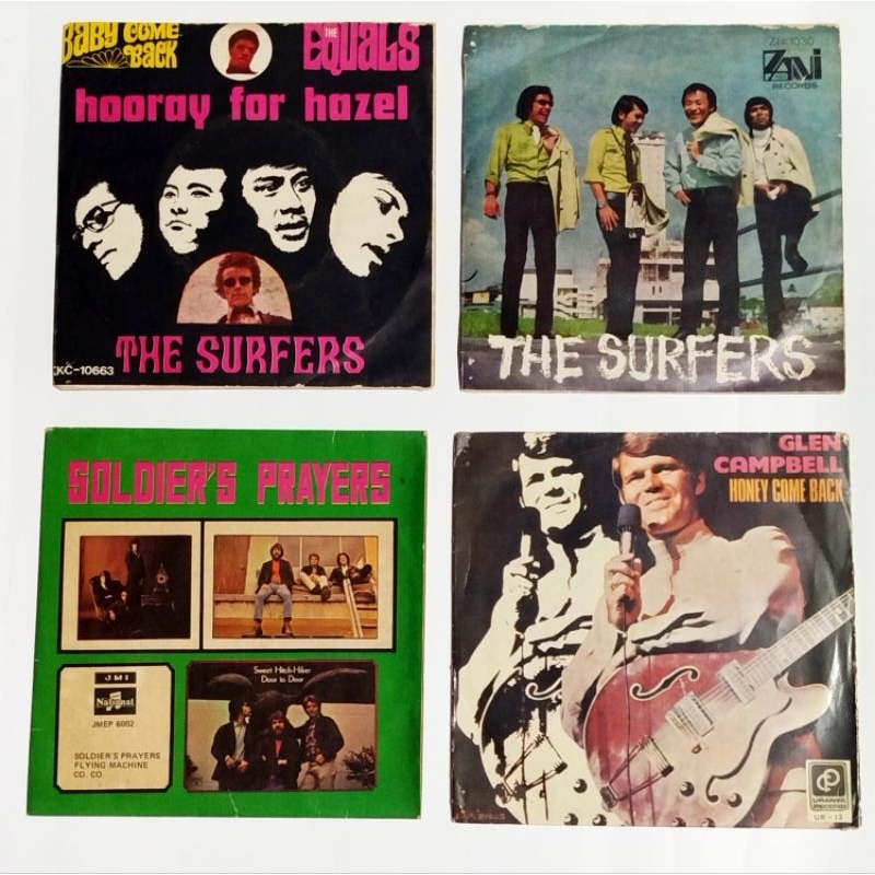 EP VARIOUS ARTISTS VINYL PIRING HITAM RECORD 7 INCH | Shopee Malaysia