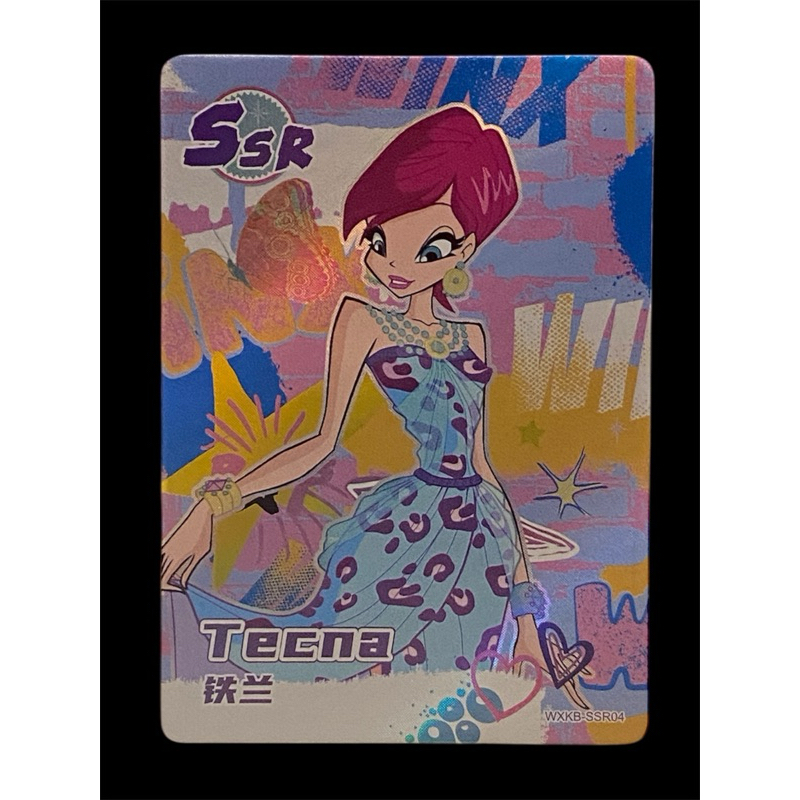 Winx Club Chuangxia TCG Card WXKB - SSR04 (Tecna) | Shopee Malaysia