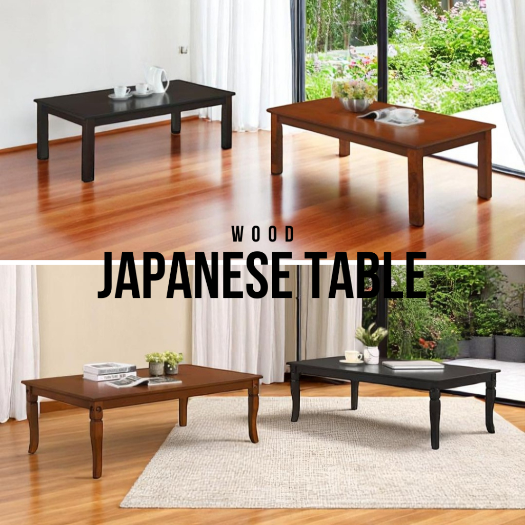 READY STOCK TXJ - Japanese coffee table / meja kopi / meja belajar ...