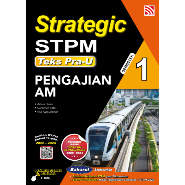 STRATEGIC STPM Semester 1 TEKS PRA-U Skema Pentaksiran 2026 / Buku Teks STPM / Buku Rujukan STPM ...