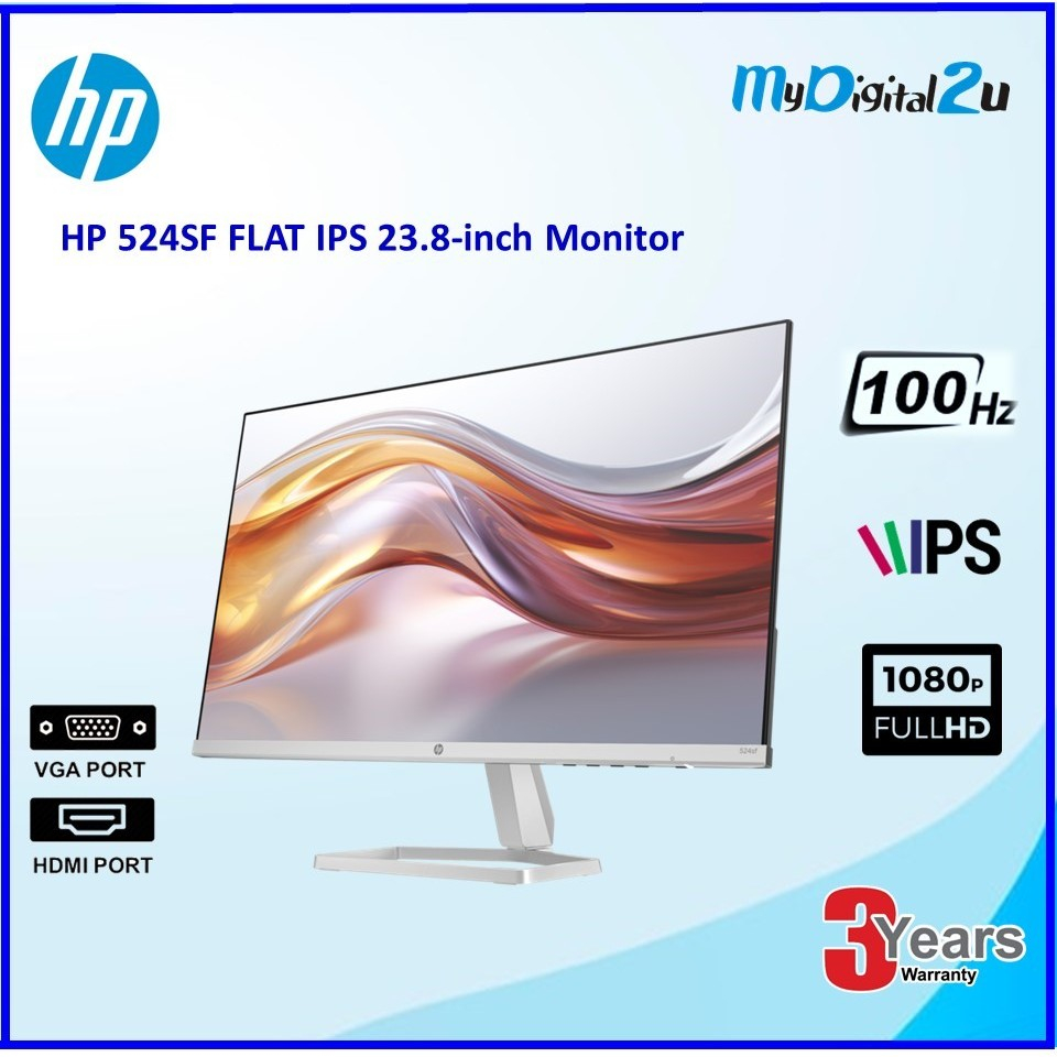 HP 524SF / 527SF IPS FHD 100HLZ LED Backlit 23.8" / 27" Monitor ...