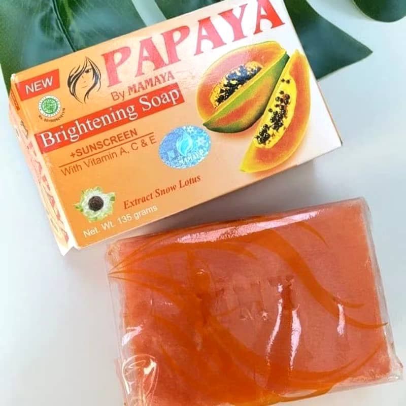 PAPAYA BRIGHTENING SOAP BY MAMAYA 135g (1pcs) | Shopee Malaysia