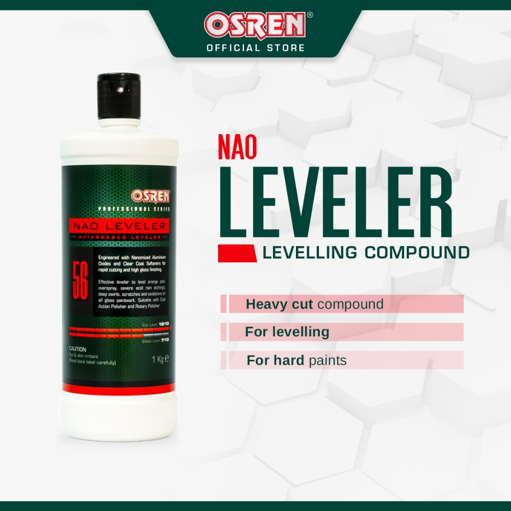 OSREN NAO Leveler 56 - Removes orange peel on paint | Shopee Malaysia
