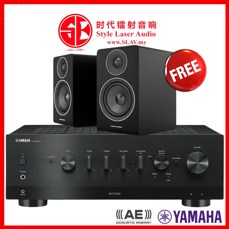 𝐘𝐚𝐦𝐚𝐡𝐚 𝐑-𝐍𝟖𝟎𝟎𝐀 𝟐𝐂𝐡 𝐍𝐞𝐭𝐰𝐨𝐫𝐤 𝐑𝐞𝐜𝐞𝐢𝐯𝐞𝐫 𝐅𝐑𝐄𝐄 𝐀𝐜𝐨𝐮𝐬𝐭𝐢𝐜 𝐄𝐧𝐞𝐫𝐠𝐲 𝐀𝐄𝟏𝟎𝟎 𝐁𝐨𝐨𝐤𝐬𝐡𝐞𝐥𝐟 𝐒𝐩𝐞𝐚𝐤𝐞𝐫 | Shopee Malaysia