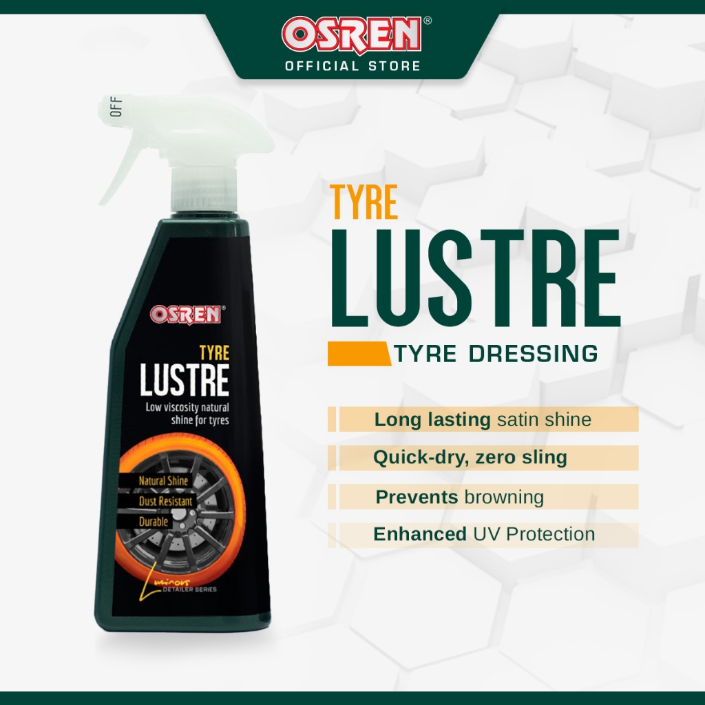 OSREN Luminous Tyre Lustre Durable Tyre Shine (545ml) | Shopee Malaysia