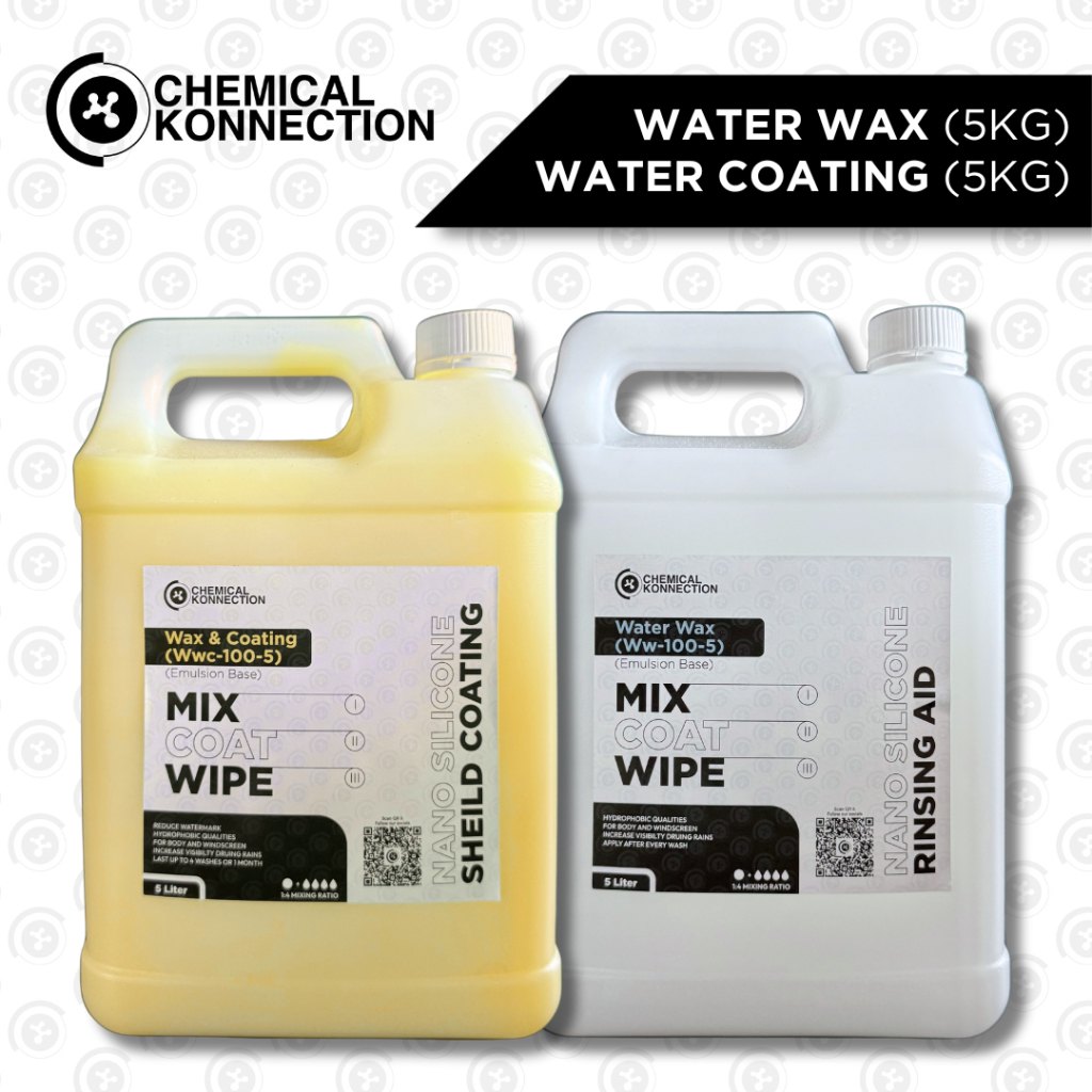 CHEMICALK🔥Water Wax 5KG | Water Wax + COATING 5KG | WATER REPELLANT ...