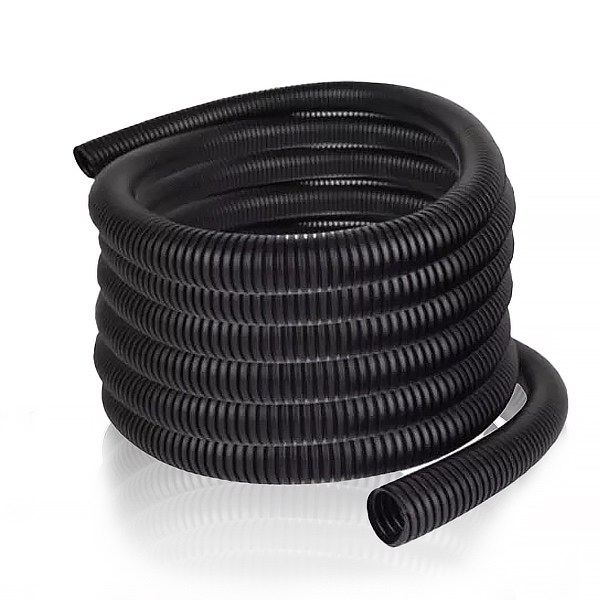 LOOSE CUT PVC FLEXIBLE CONDUIT 3/4”(20MM) & 1”(25MM) BLACK COLOR ...