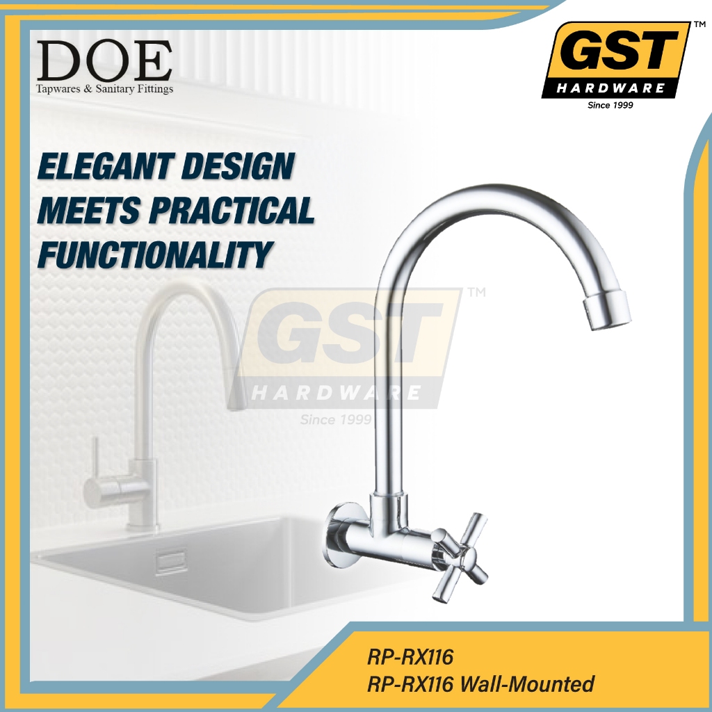 🔥 DOE Sink Tap Doe Faucet Kepala Paip Sinki Dapur Kepala Paip Sinki Doe ...