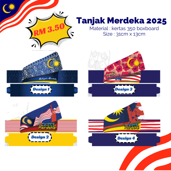 Tanjak Merdeka 2025 / Aksesori Merdeka / Prop Merdeka / Hiasan Merdeka ...