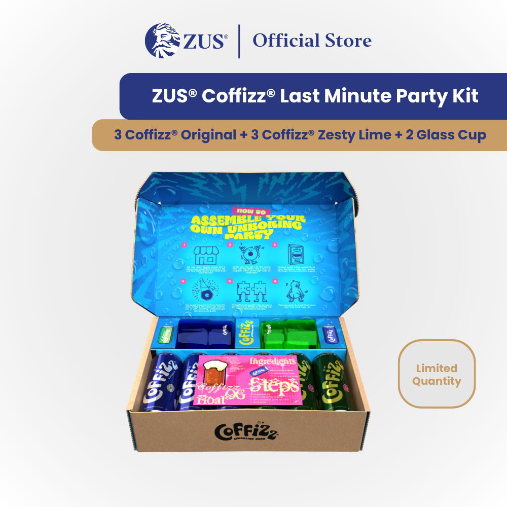 ZUS® Coffizz® Last Minute Party Kit | Shopee Malaysia