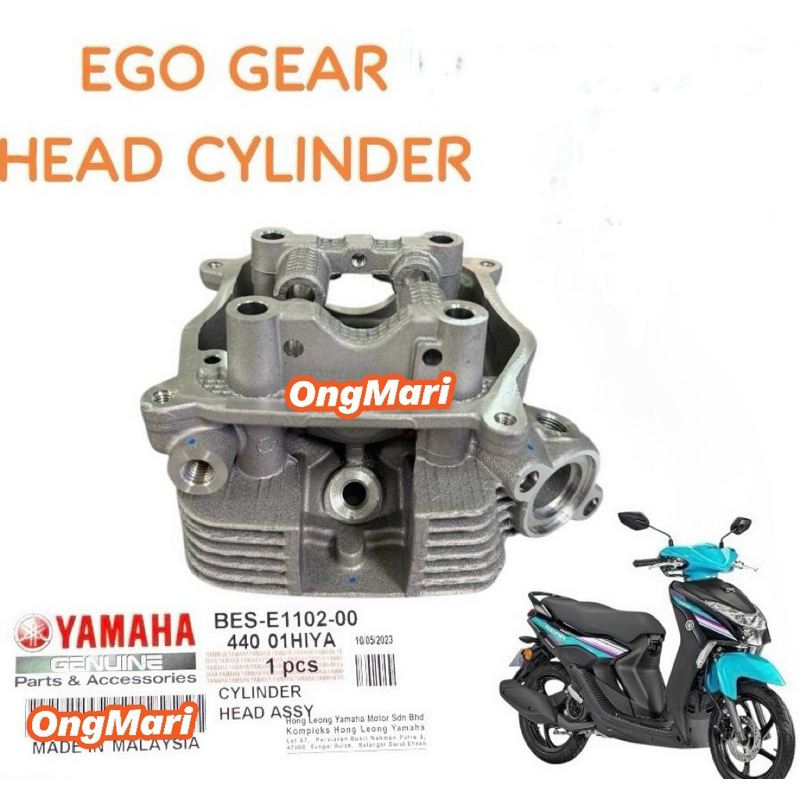 Yamaha EGO GEAR BES Cylinder Head Assy original kosong BES-E1102-00 ...