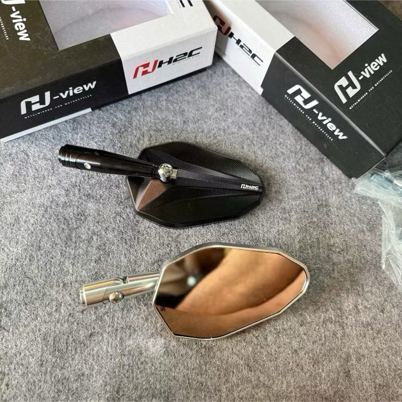(1PCS) H2C SIDE MIRROR CNC UNIVERSAL CERMIN SISI UNI CNC SAID MIRUL Y15 ...