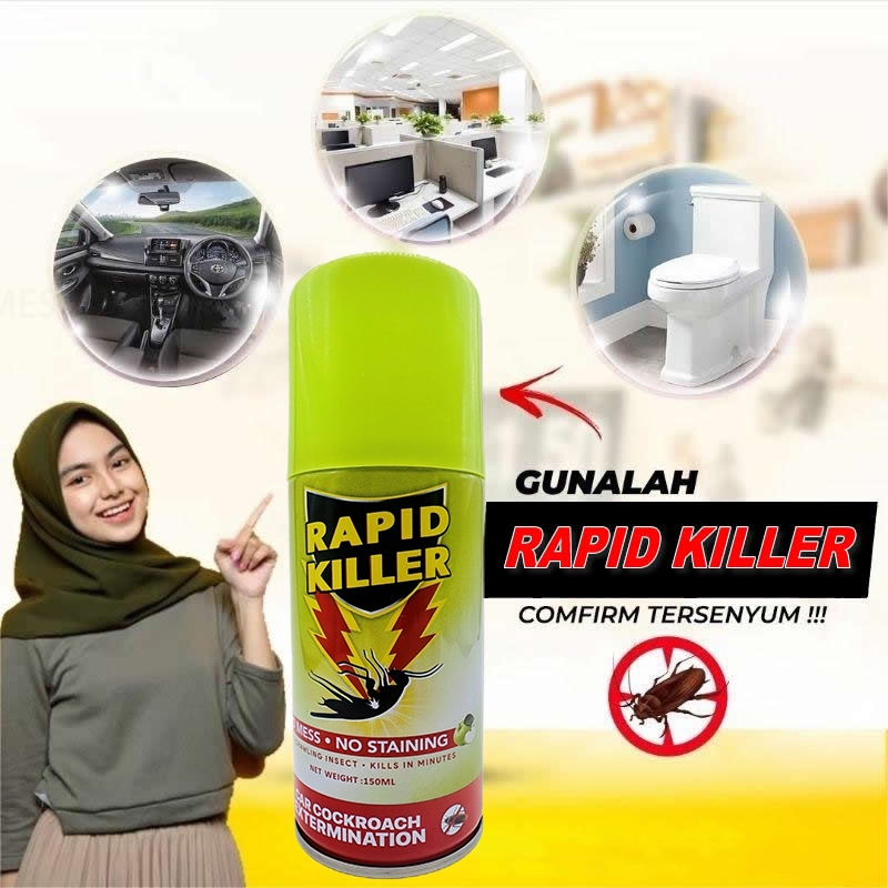 Killer Cockroach Spray Lipas Killer Racun Lipas Pest Control Spray For ...