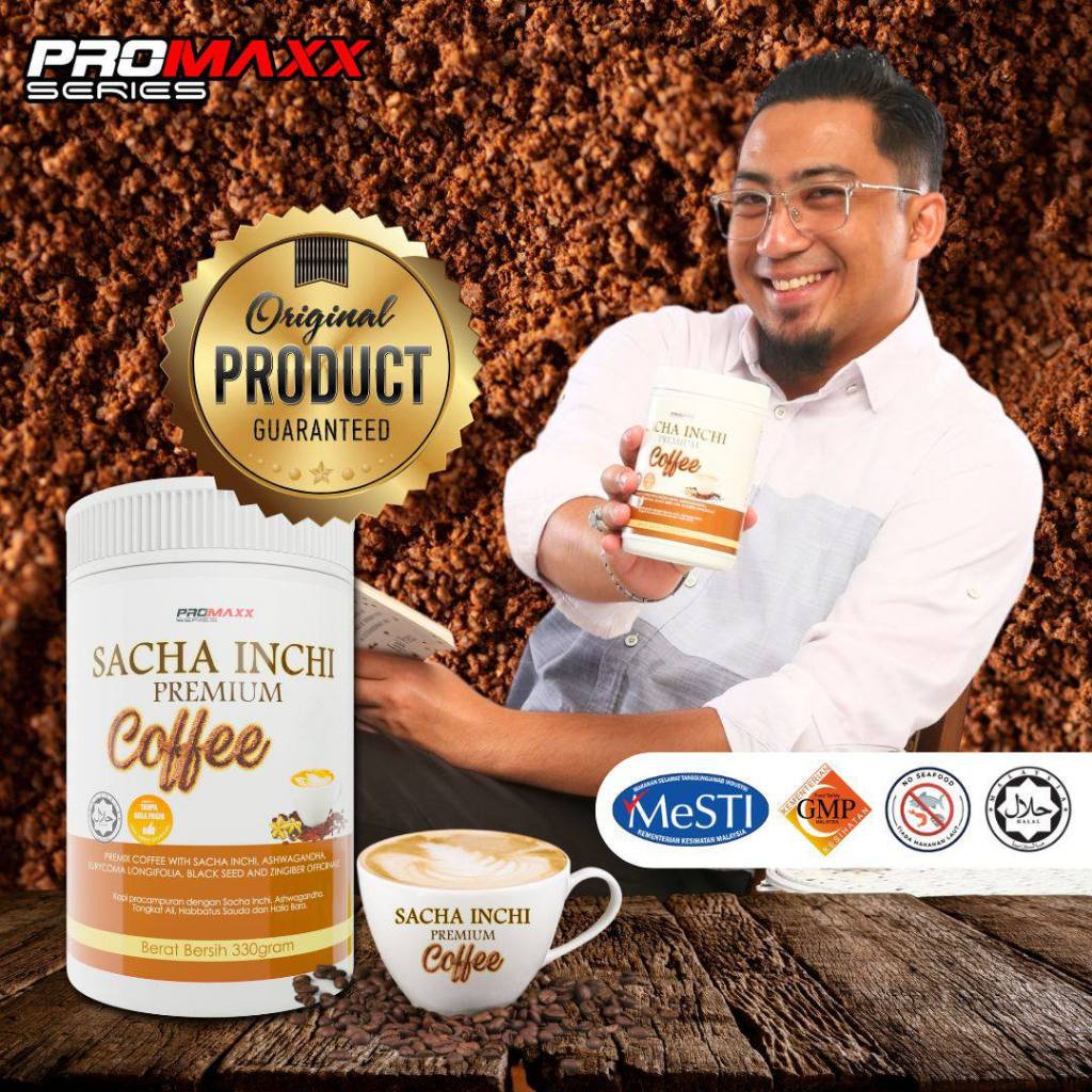 Promaxx Kopi Sacha Inchi 5 in 1 (PREMIUM) | Shopee Malaysia