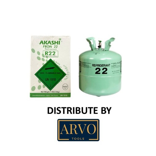 REFRIGERANT R22 (3.4KG/CAN) BRAND AKASHI GAS AIRCOND | Shopee Malaysia
