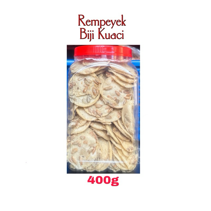 Rempeyek Mini Biji Kuaci 400g | Shopee Malaysia
