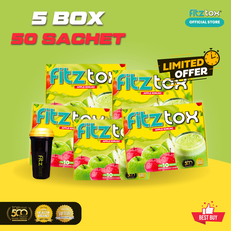 FITZTOX APPLE ( 5 BOX ) ORIGINAL HQ | Shopee Malaysia