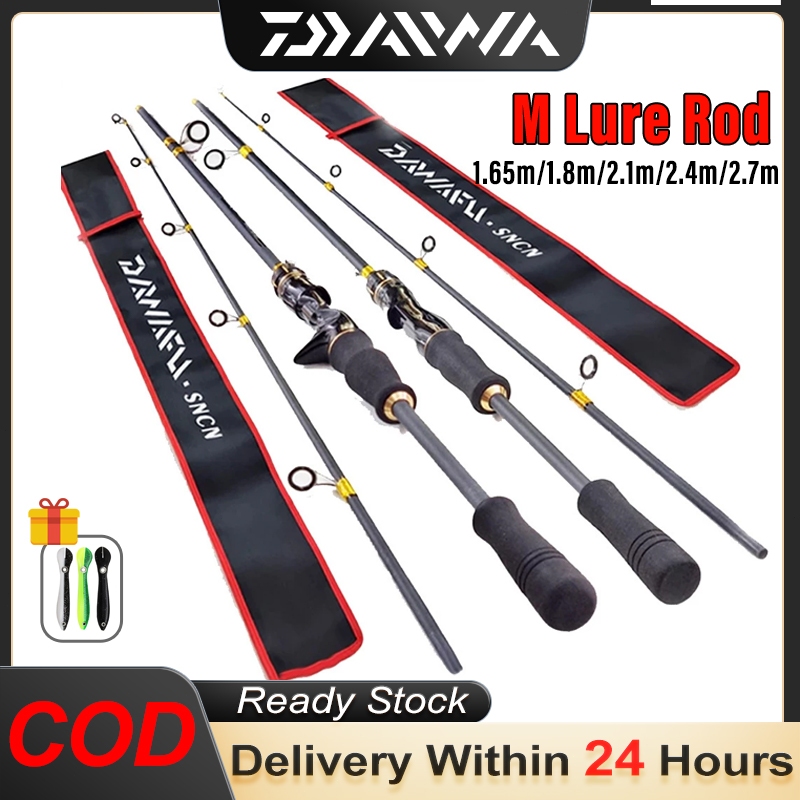 DAIWA Rod Casting Rod Baitcasting Rod Joran Pancing Carbon Lure Ultralight Murah Joran Udang ...